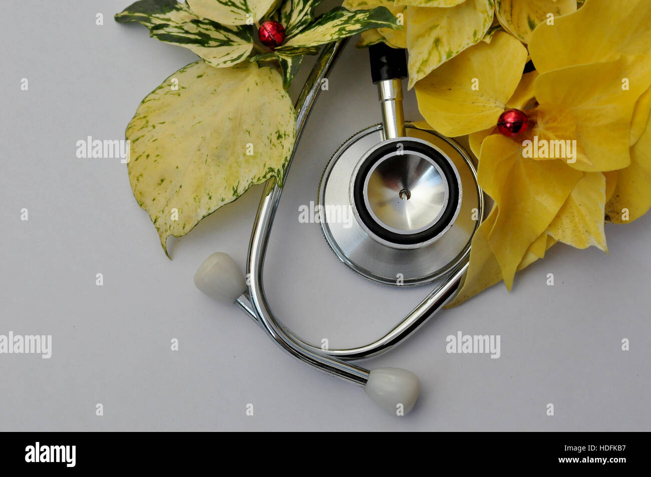 medical Christmas card Stock Photo - Alamy