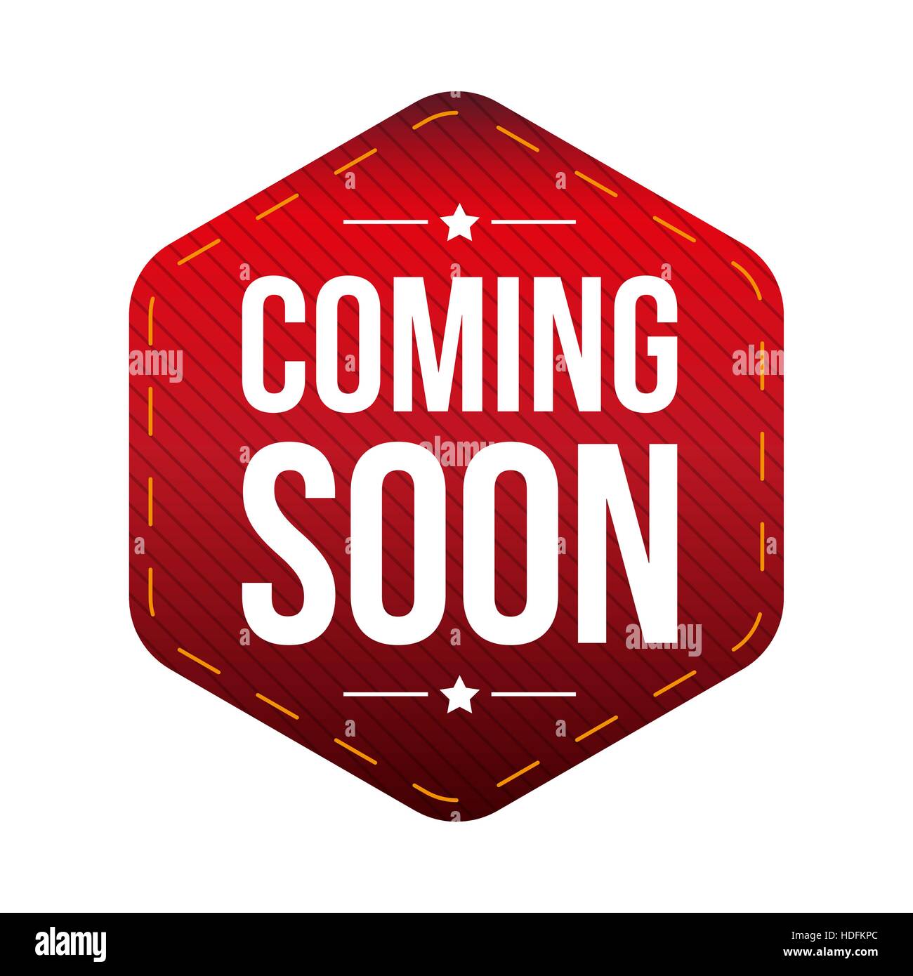 Coming Soon patch vector Stock Vector Image & Art - Alamy