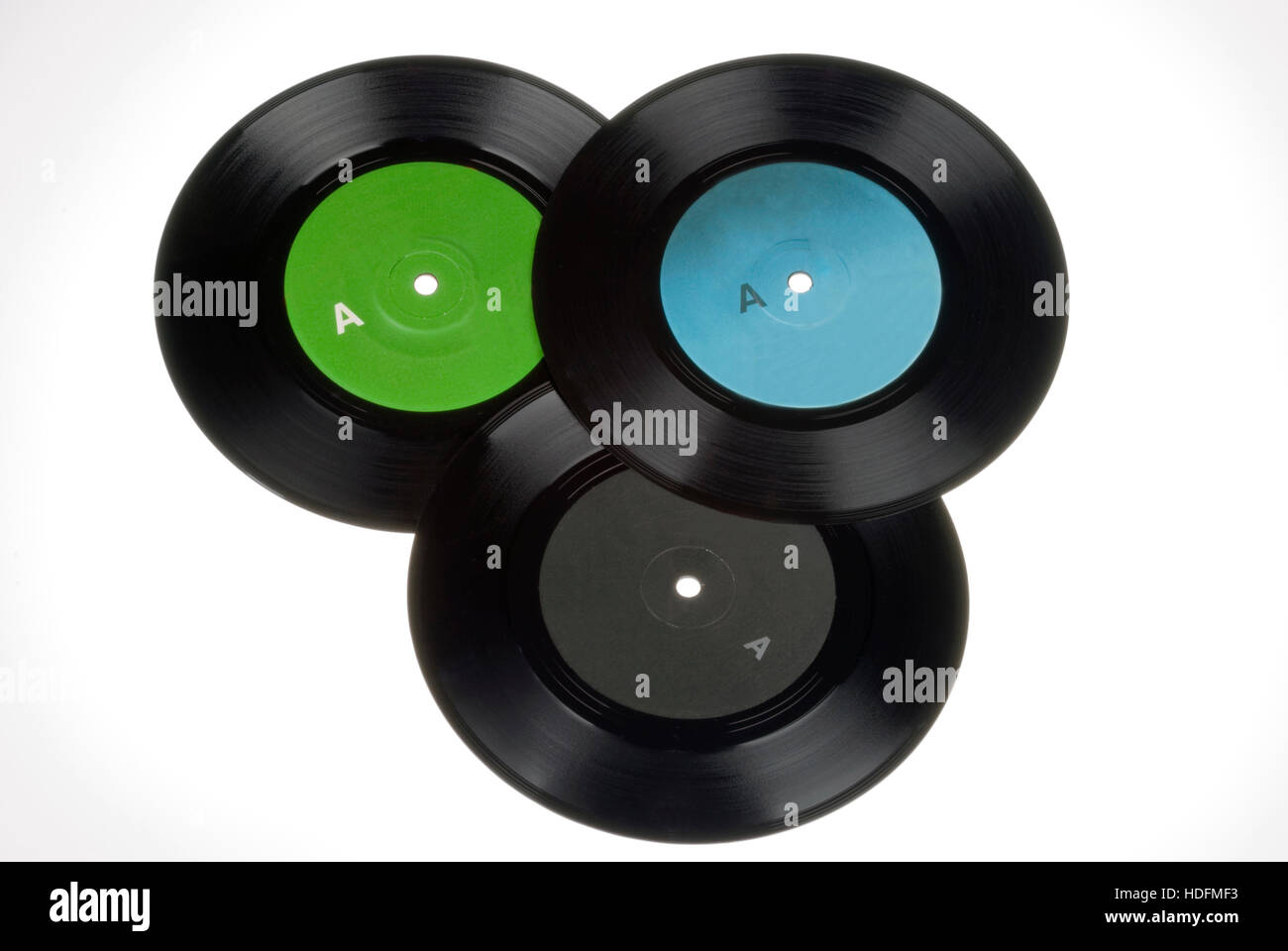 45 RPM Vinyl Records Stock Photo - Alamy