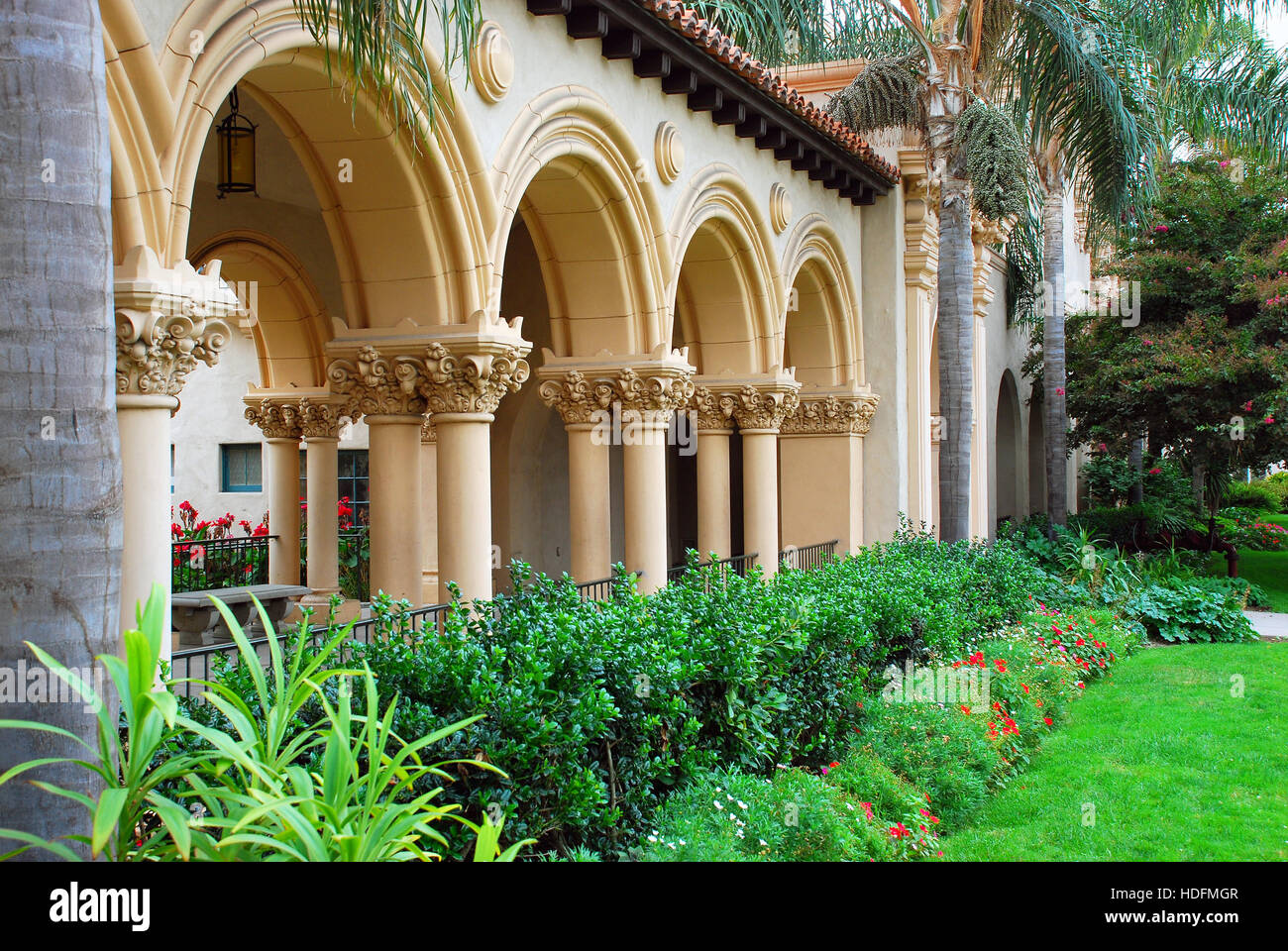 Arches on a Historic Building Stock Photo - Alamy