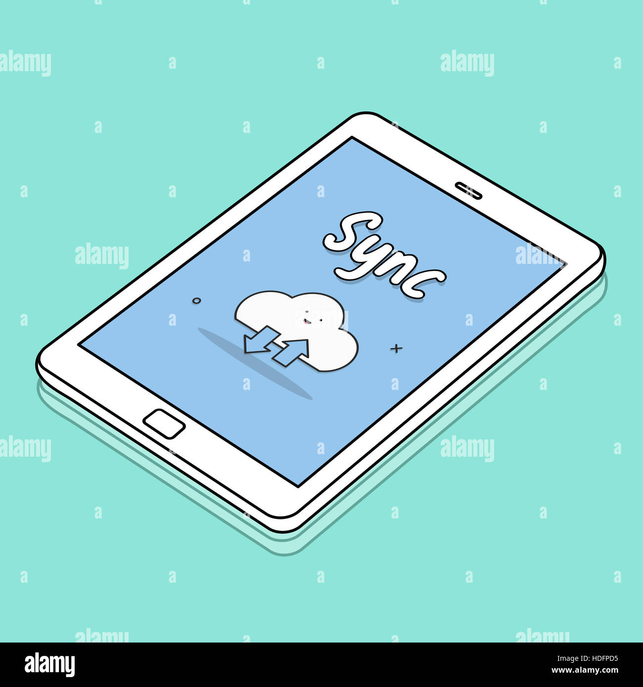 Online Storage Cloud Graphic Concept Stock Photo - Alamy