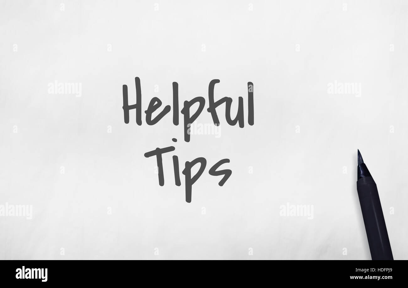 Knowledge tips hi-res stock photography and images - Alamy