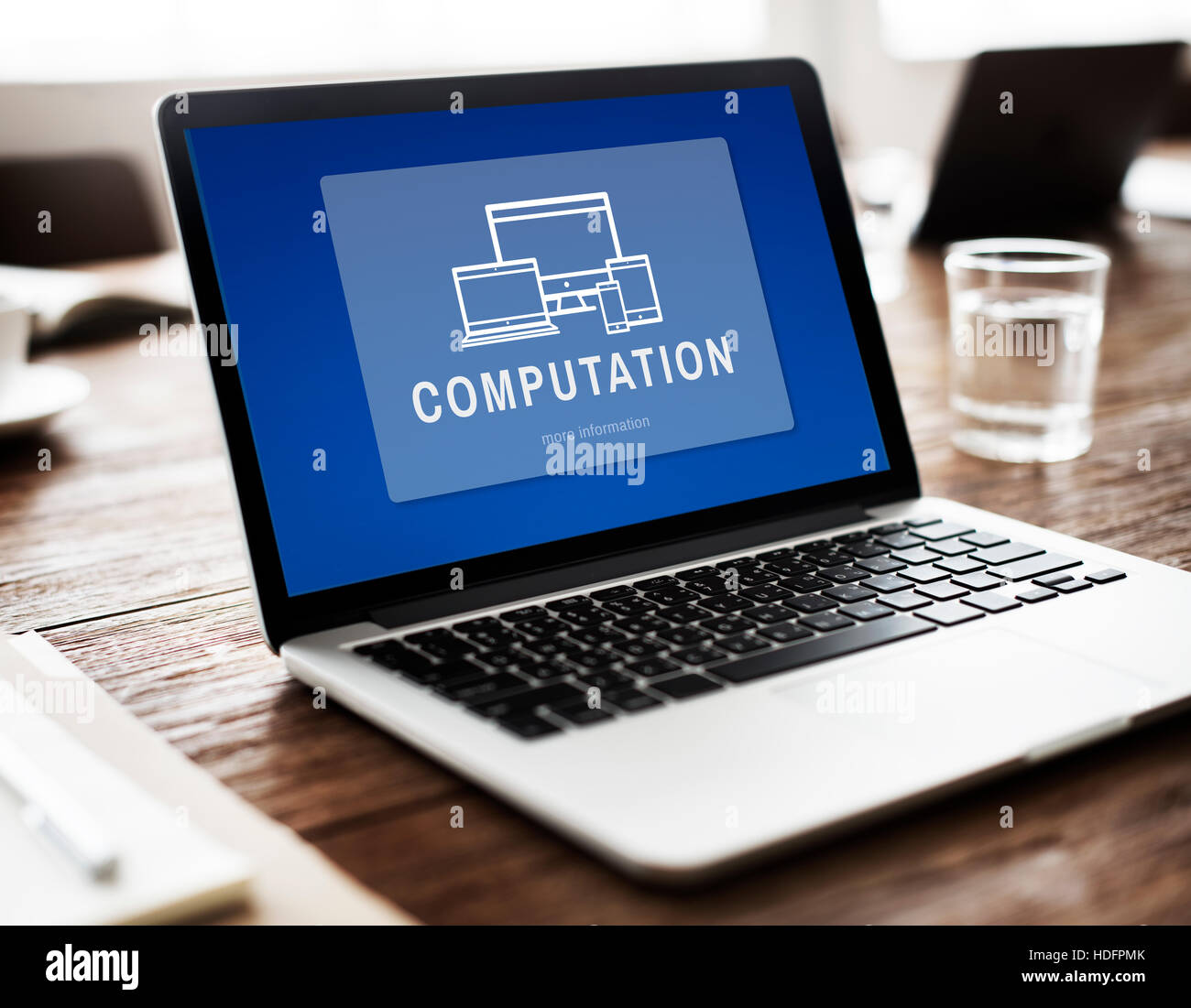 Computation Digital Design Innovation Concept Stock Photo - Alamy