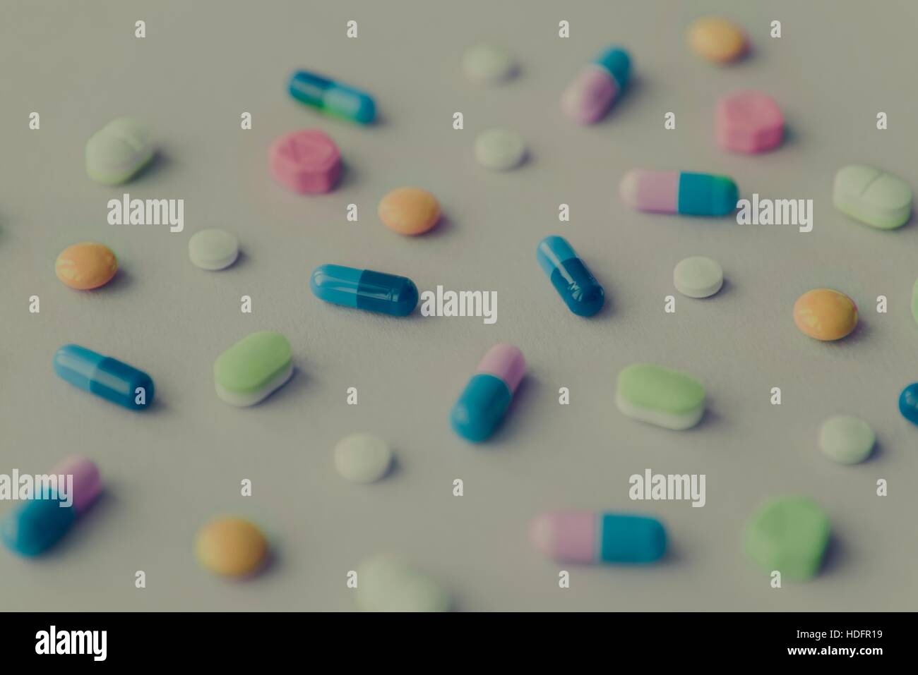 Medicine Pill Capsules Tablet Drug Prescription Concept Stock Photo - Alamy