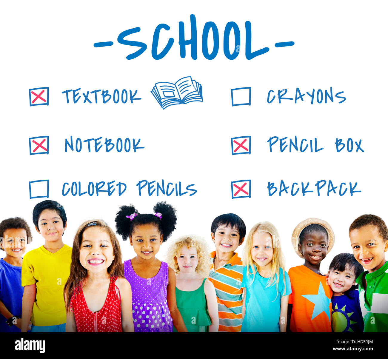 Education Study School Learning Concept Stock Photo - Alamy