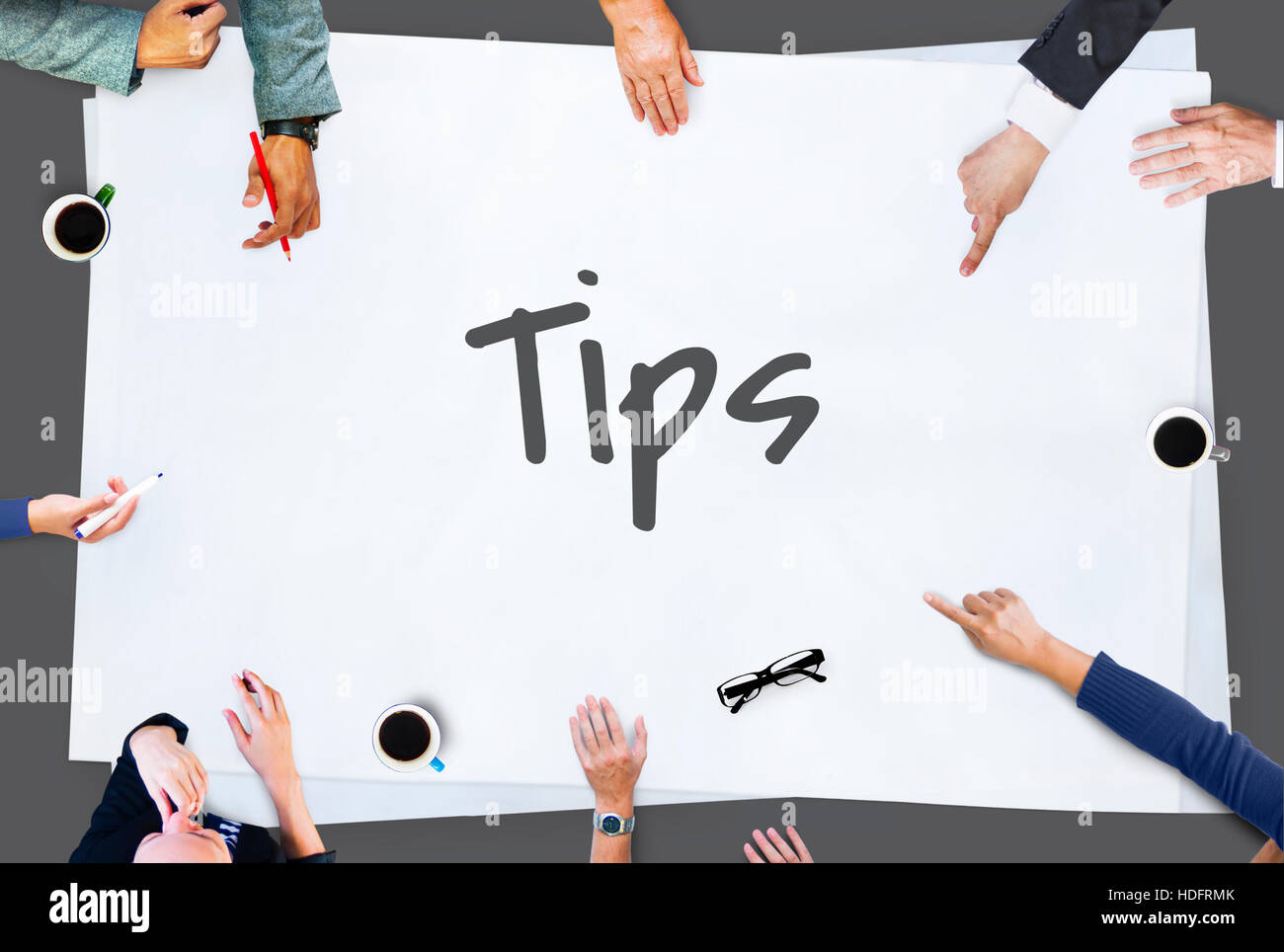 Tips meeting hi-res stock photography and images - Alamy