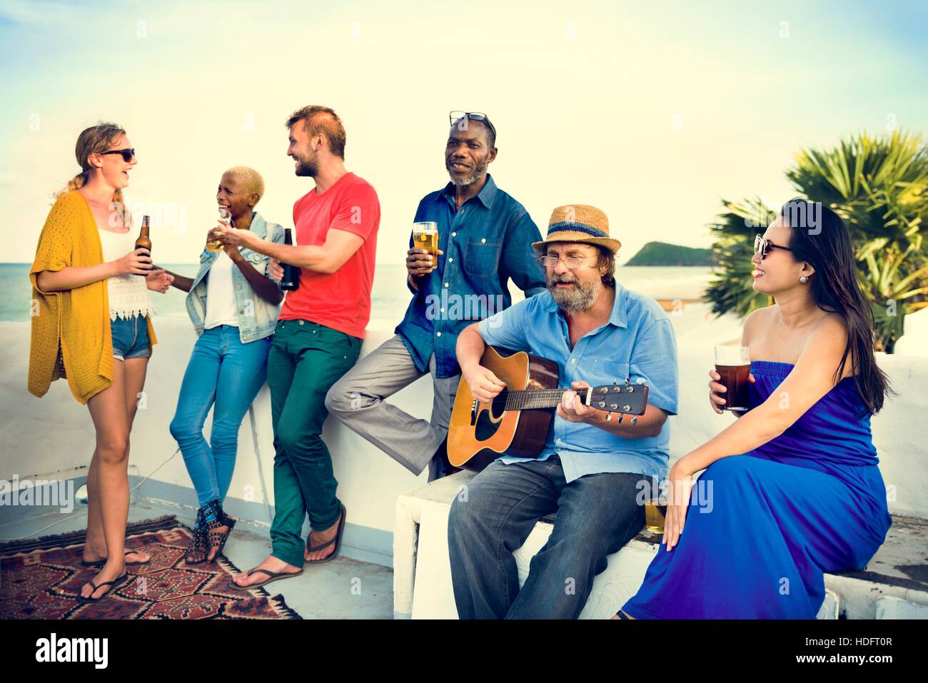 Group Of People Together Concept Stock Photo - Alamy