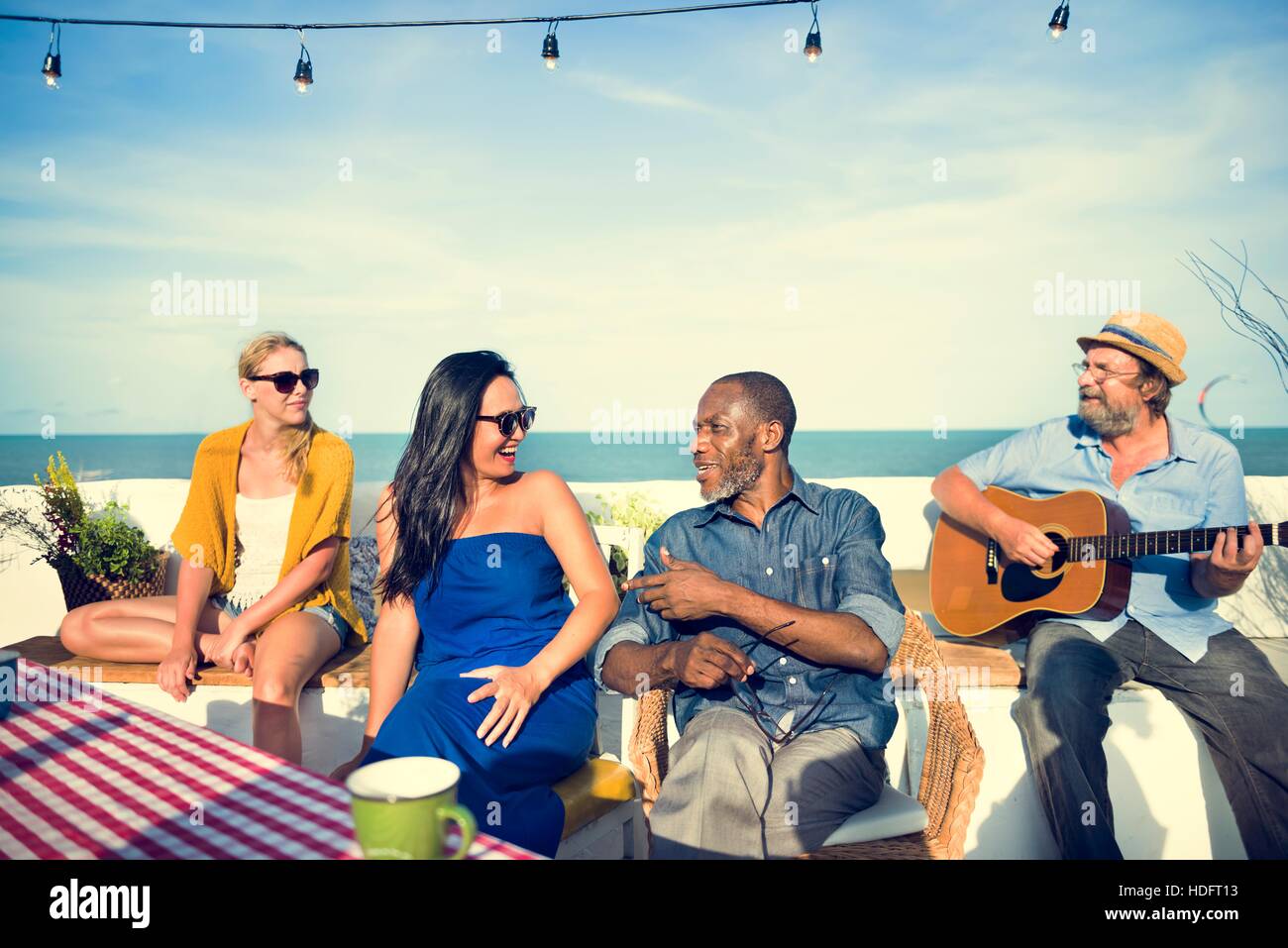 Group Of People Together Concept Stock Photo - Alamy