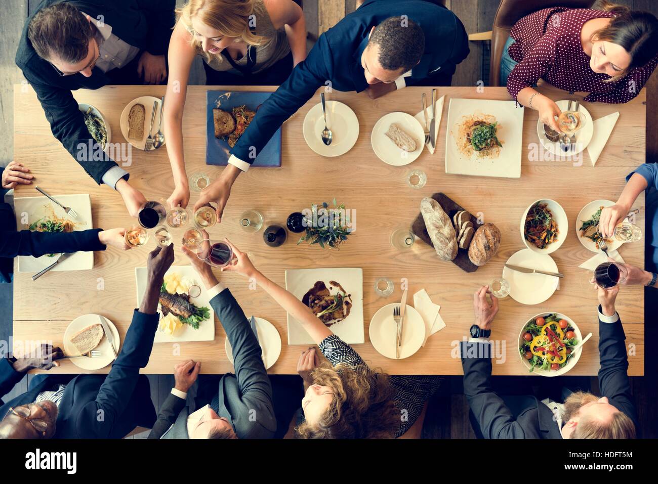 Food Catering Cuisine Culinary Gourmet Party Cheers Concept Stock Photo ...