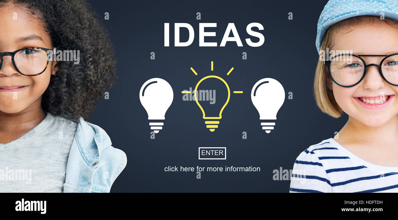 Ideas Creative Thinking Imagine Inspiration Concept Stock Photo - Alamy