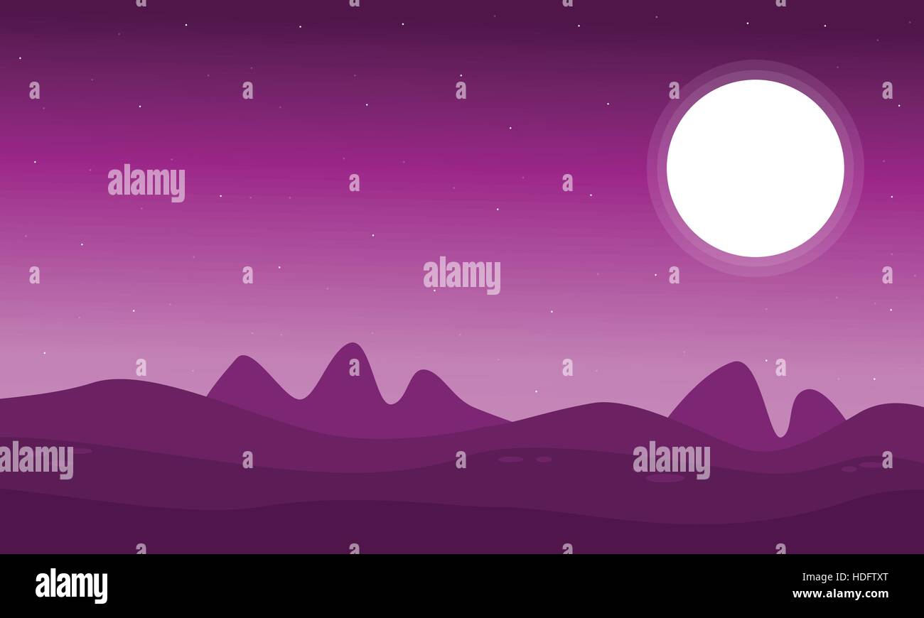 Vector art of space desert landscape Stock Vector Image & Art - Alamy