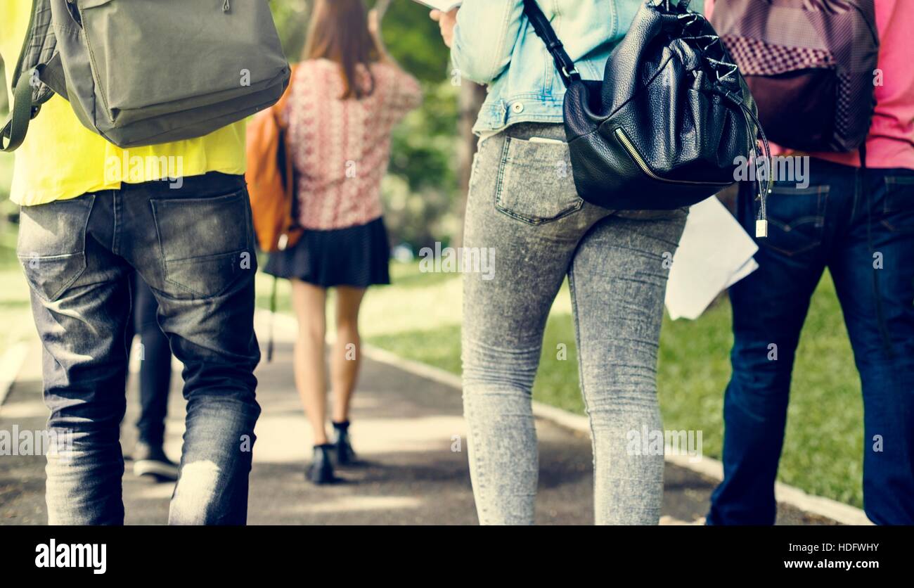 Education Students People Knowledge Concept Stock Photo - Alamy