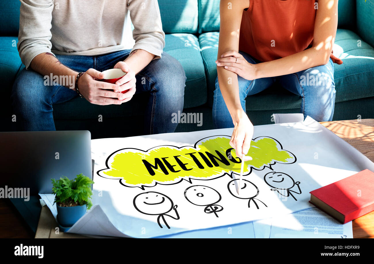Communication Creative Thinking Ideas Concept Stock Photo - Alamy