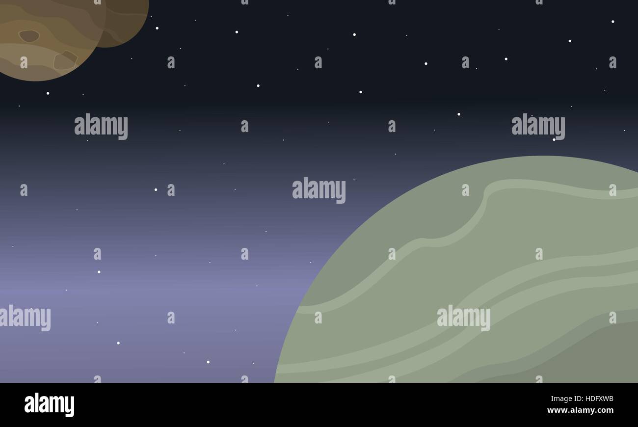 Illustration of outer space background Stock Vector Image & Art - Alamy