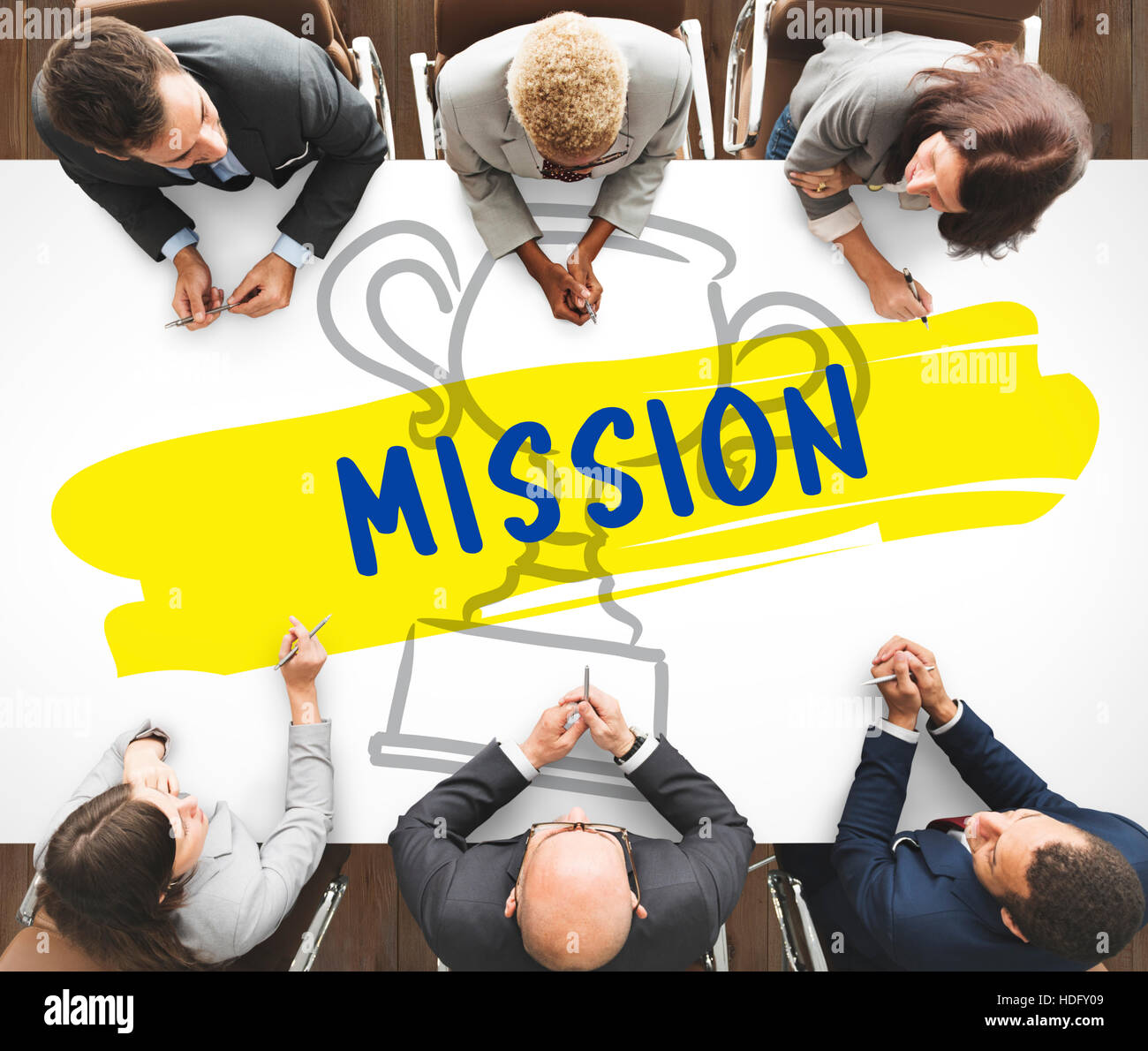 SUccess Award Trophy Graphic Concept Stock Photo - Alamy