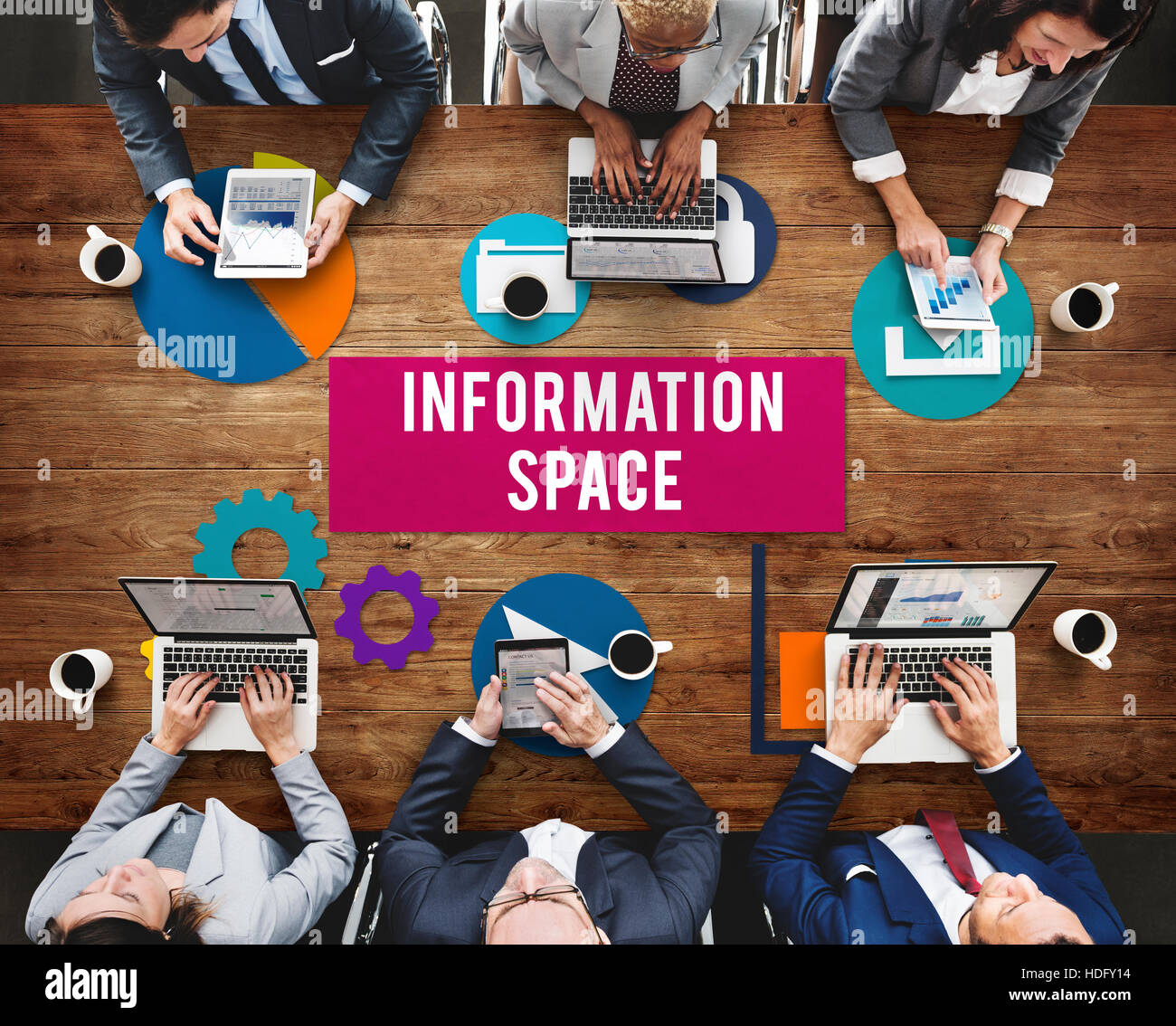 Information Space Networking Connection Concept Stock Photo - Alamy