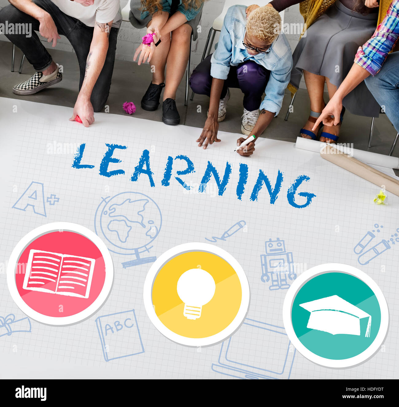 Study Learning Lesson Education Knowledge Concept Stock Photo - Alamy