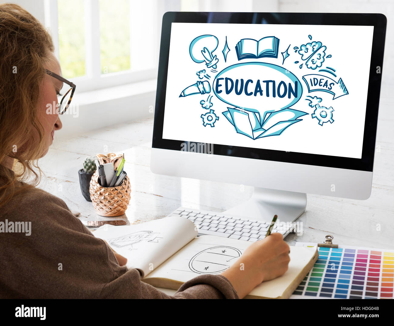 Education Learning Ideas School Knowledge Concept Stock Photo - Alamy