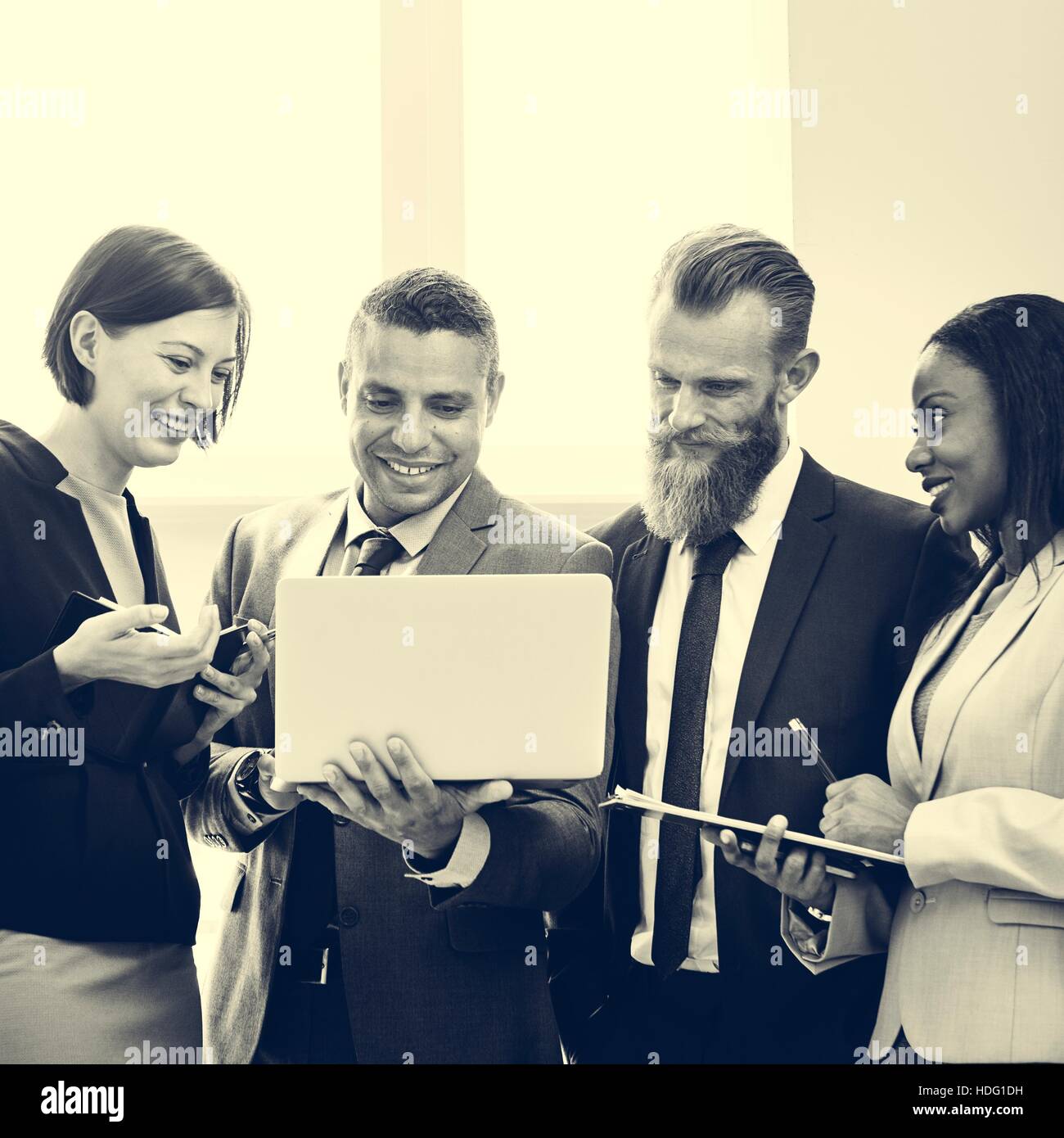 Business Team Working Research Planning Concept Stock Photo - Alamy