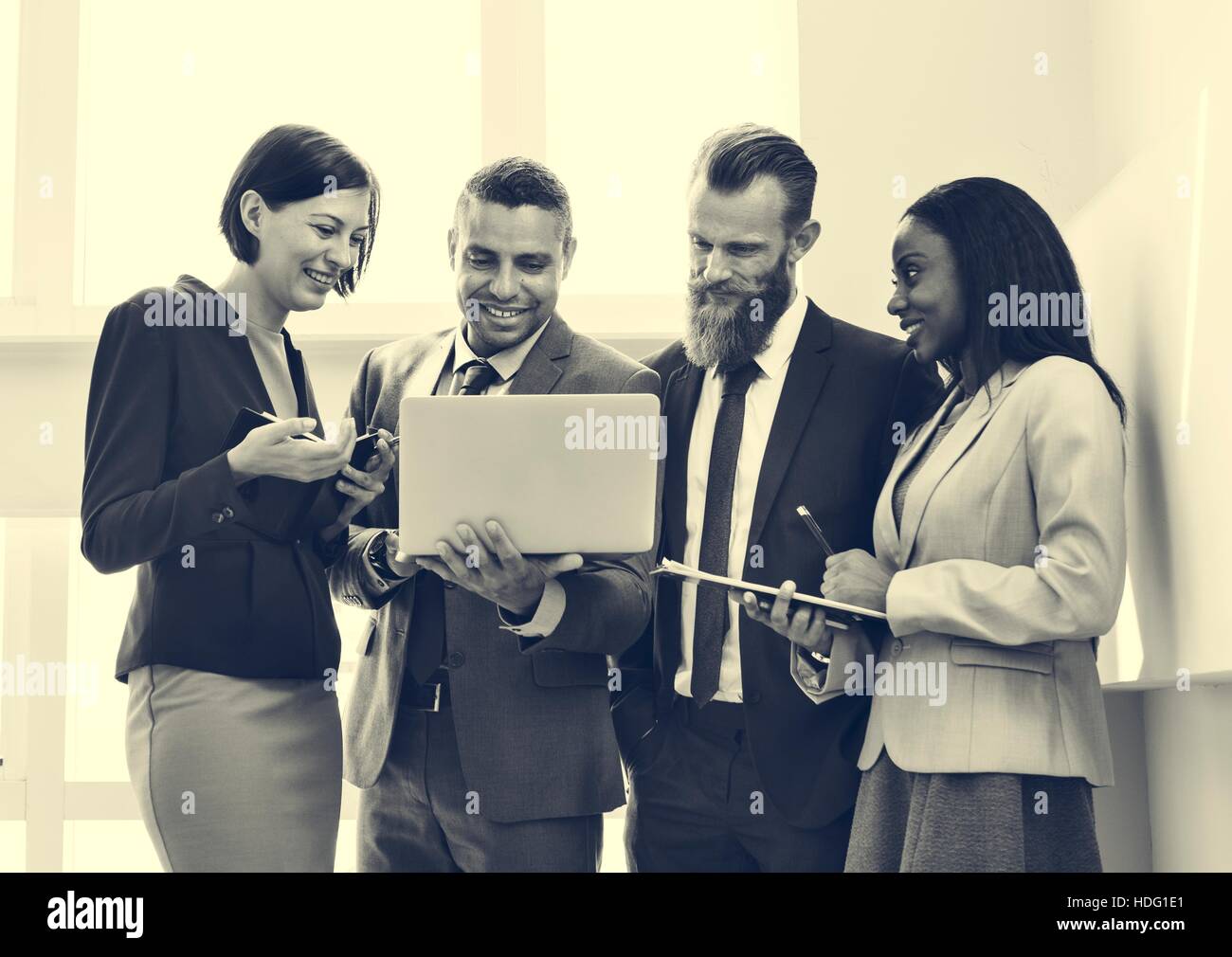 Business Team Working Research Planning Concept Stock Photo - Alamy