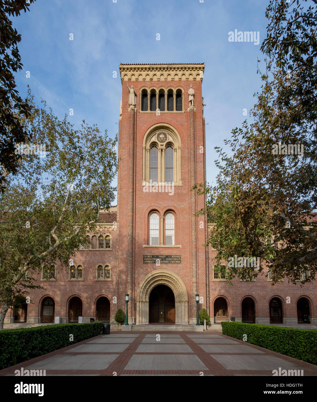 Los Angeles, DEC 9: Bovard Aministration, Auditorium of the University ...