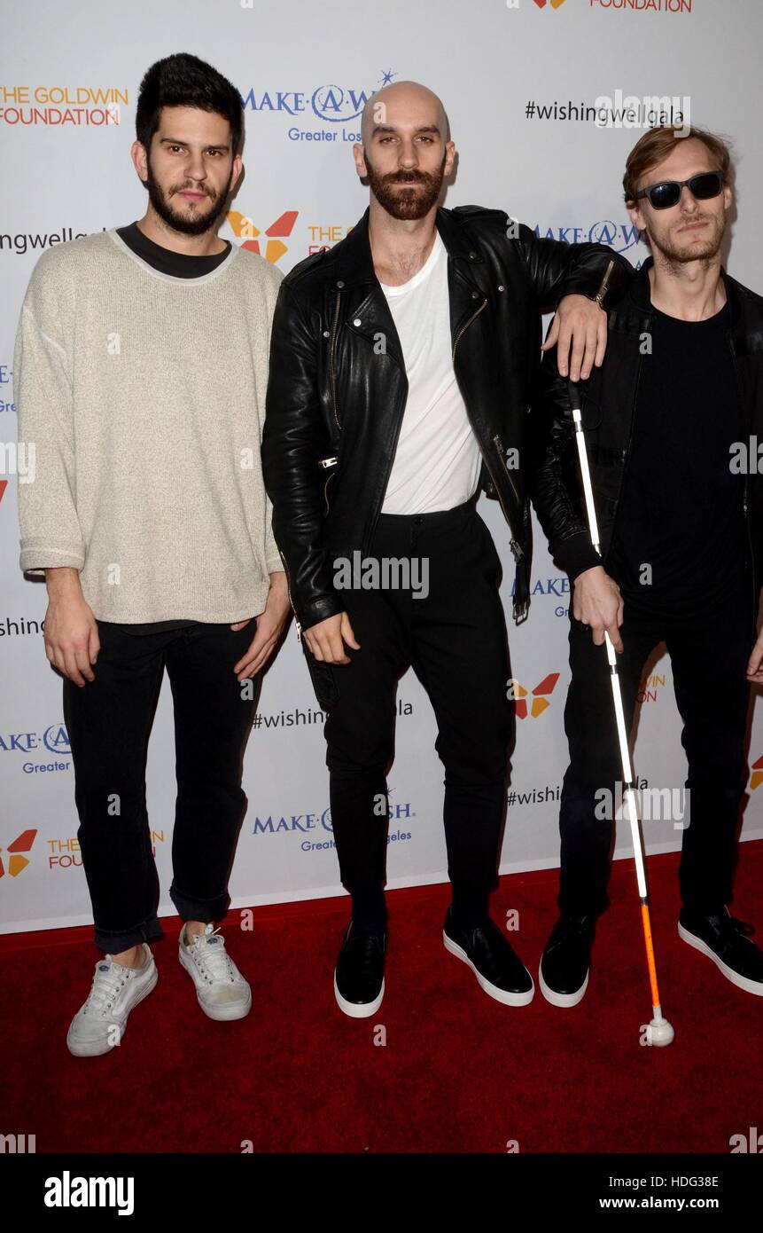 Los Angeles, CA, USA. 7th Dec, 2016. X Ambassadors, Adam Levin, Sam ...