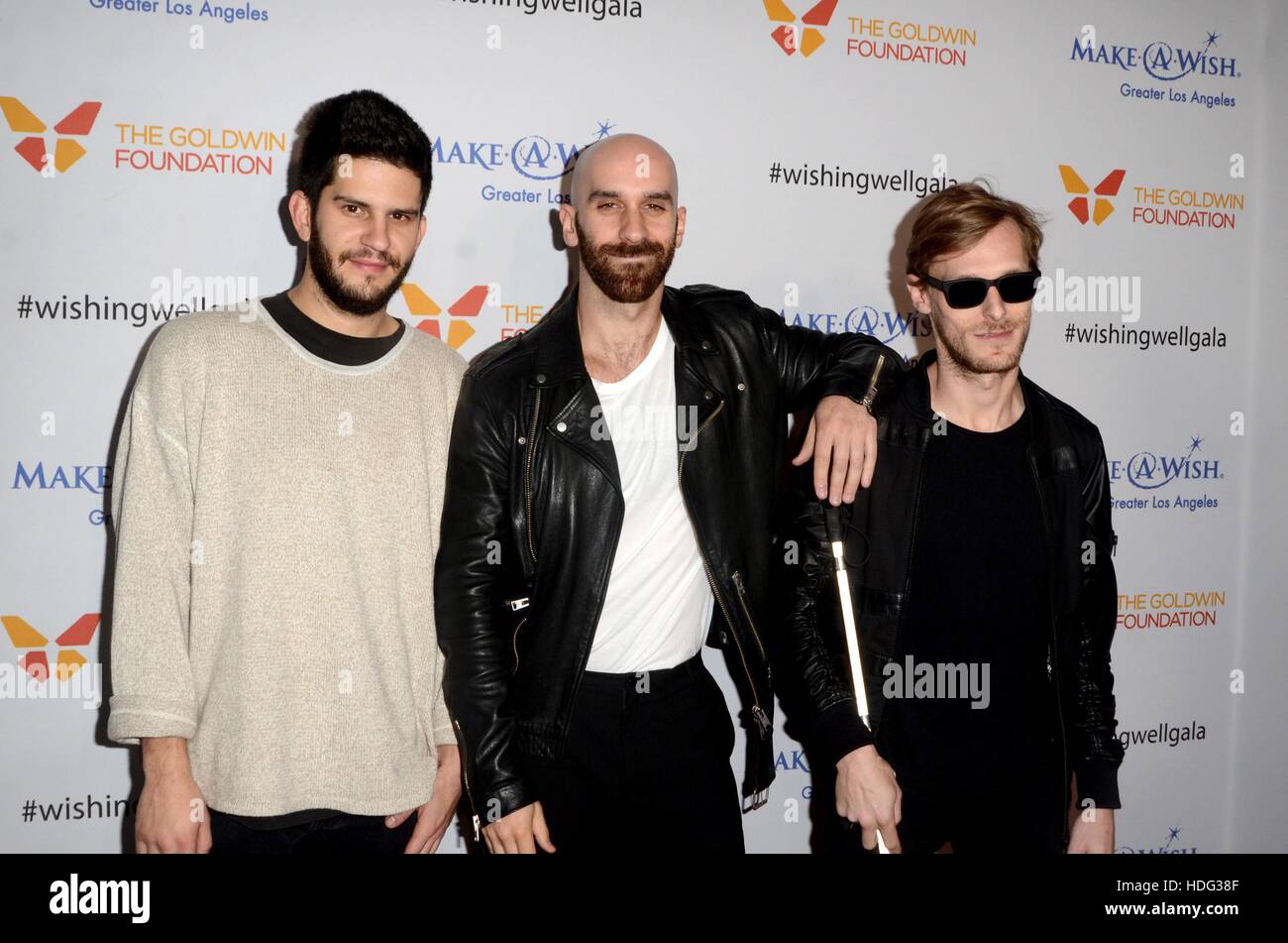 Los Angeles, CA, USA. 7th Dec, 2016. X Ambassadors, Adam Levin, Sam ...