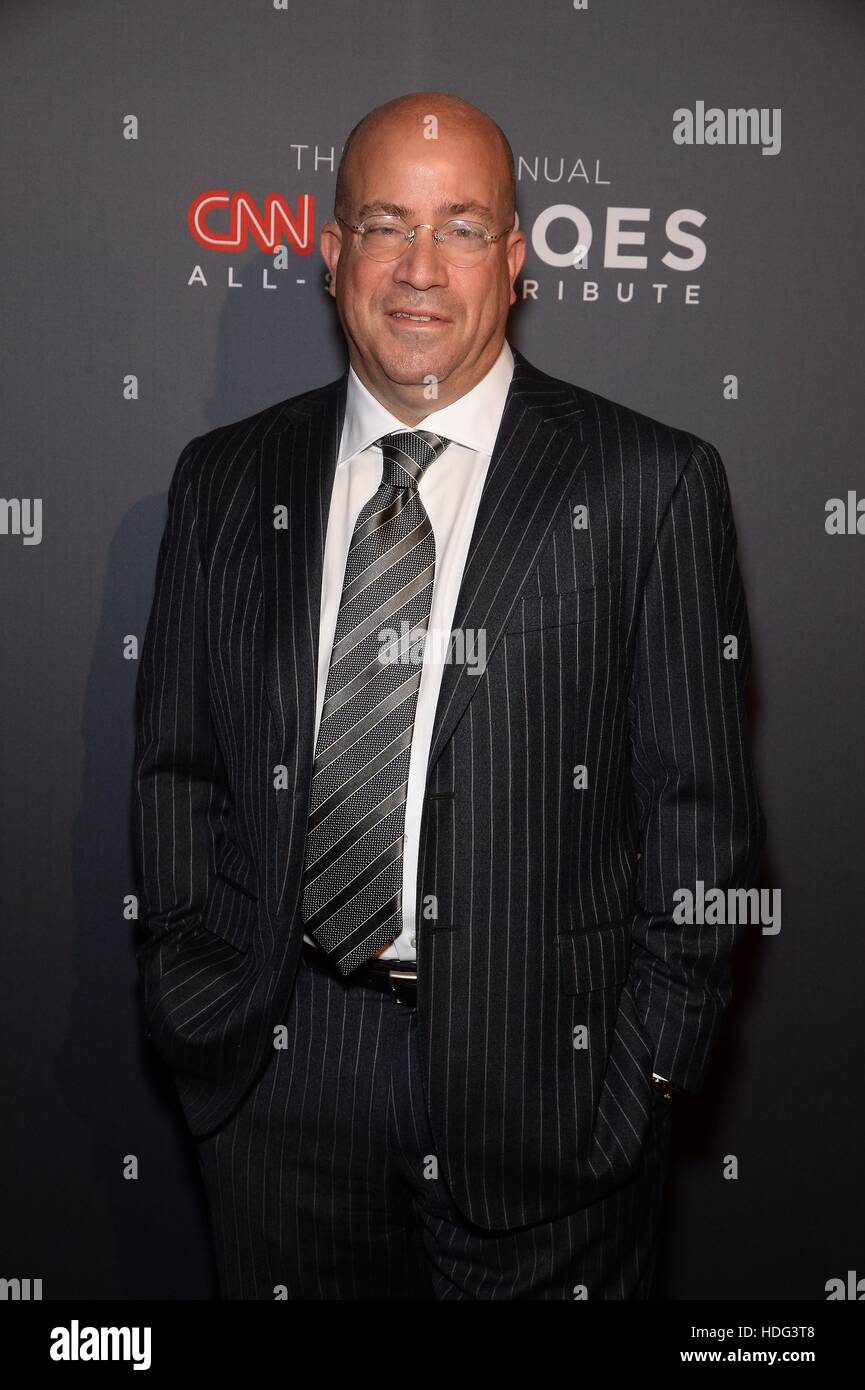 New York, NY, USA. 11th Dec, 2016. Jeff Zucker at arrivals for CNN ...