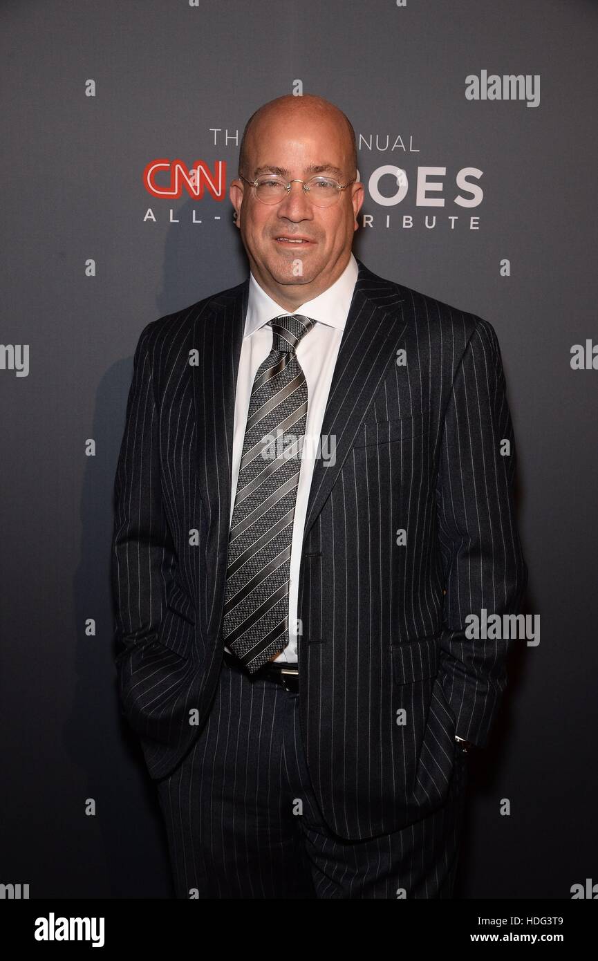 New York, NY, USA. 11th Dec, 2016. Jeff Zucker at arrivals for CNN ...