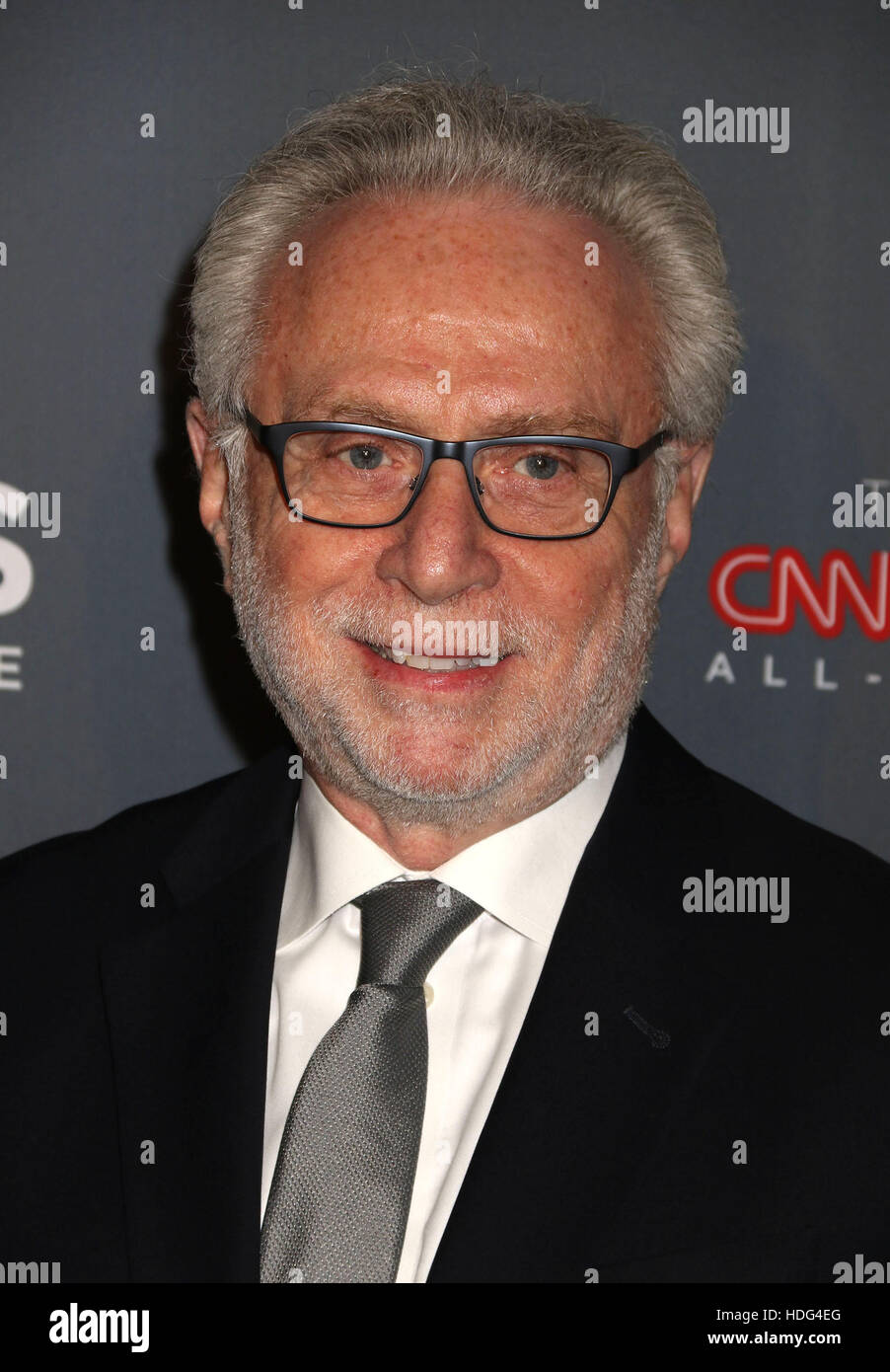 New York, USA. 11th Dec, 2016. CNN anchor WOLF BLITZER attends the ...
