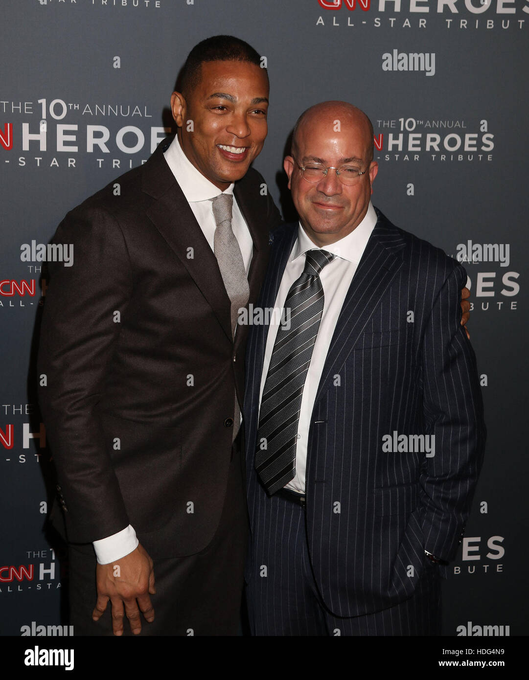 New York, USA. 11th Dec, 2016. CNN anchor DON LEMON and President of ...