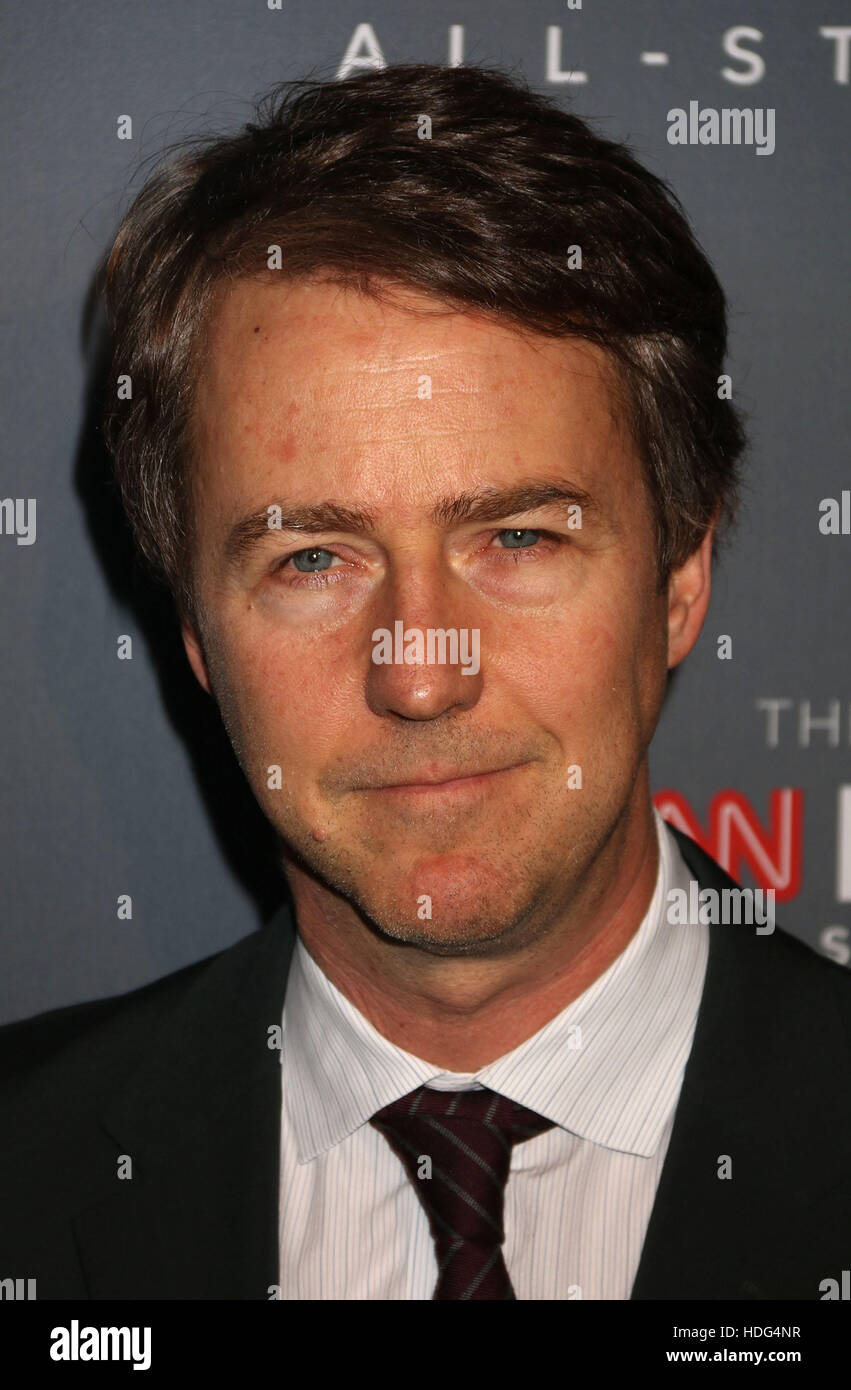 New York, USA. 11th Dec, 2016. Actor EDWARD NORTON attends the '10th ...