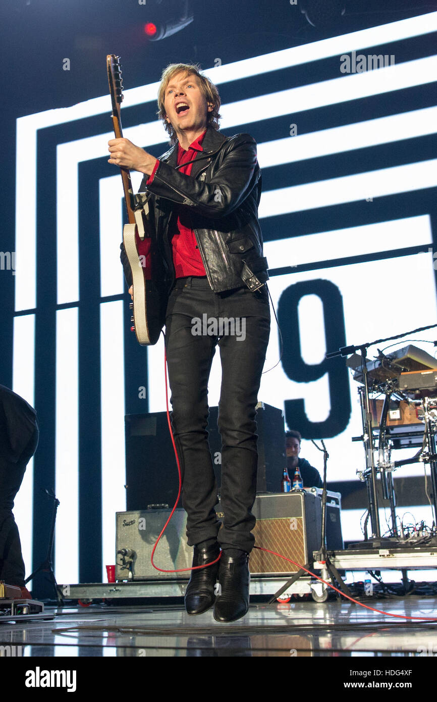 Inglewood, California, USA. 11th Dec, 2016. BECK HANSEN of Beck during ...