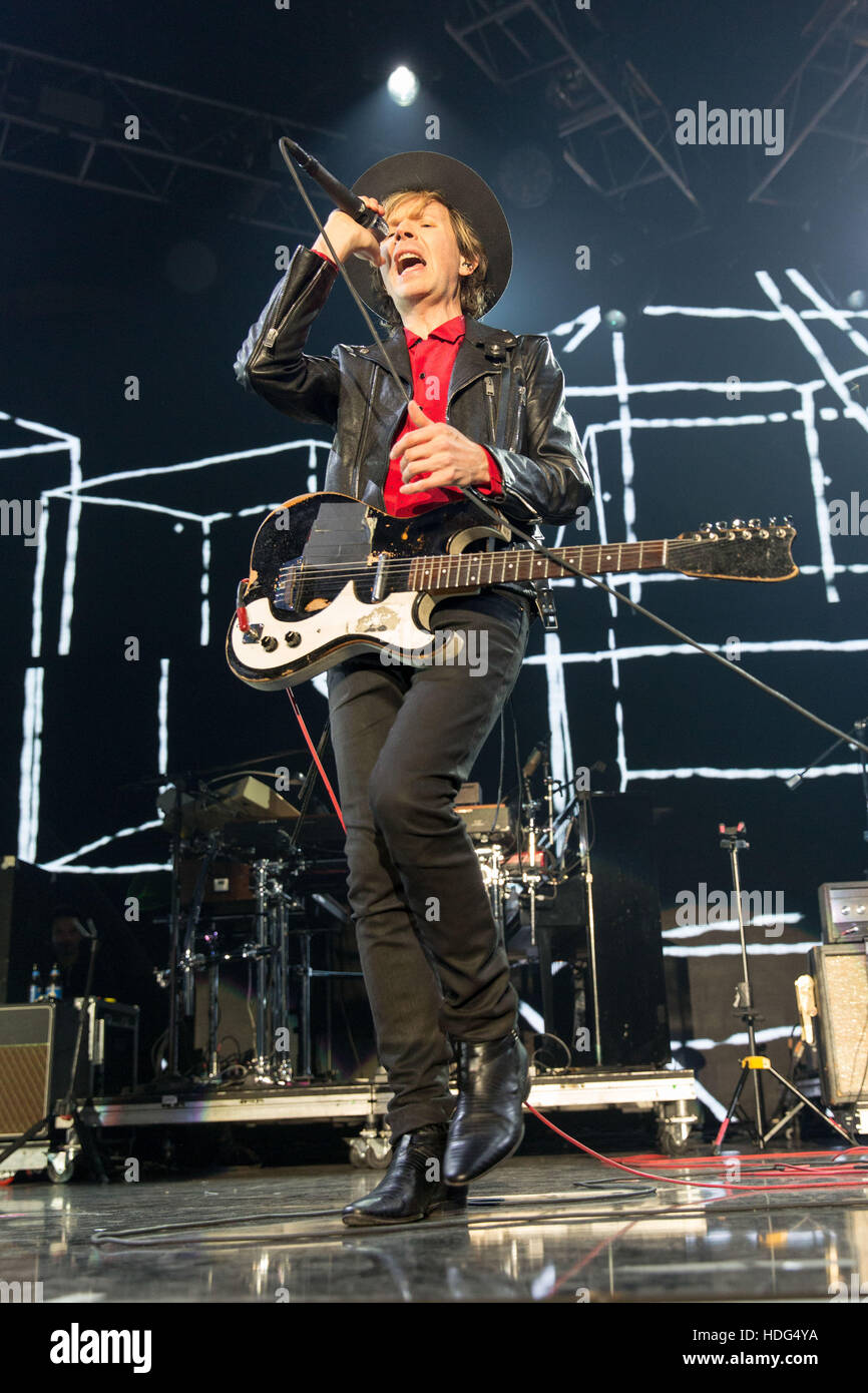 Inglewood, California, USA. 11th Dec, 2016. BECK HANSEN of Beck during ...