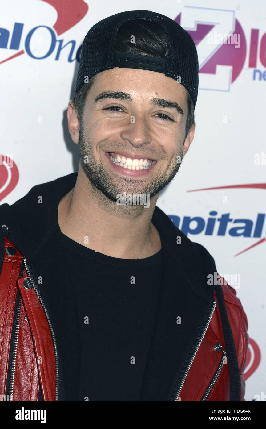 New York City. 9th Dec, 2016. Jake Miller attends Z100's Jingle Ball ...