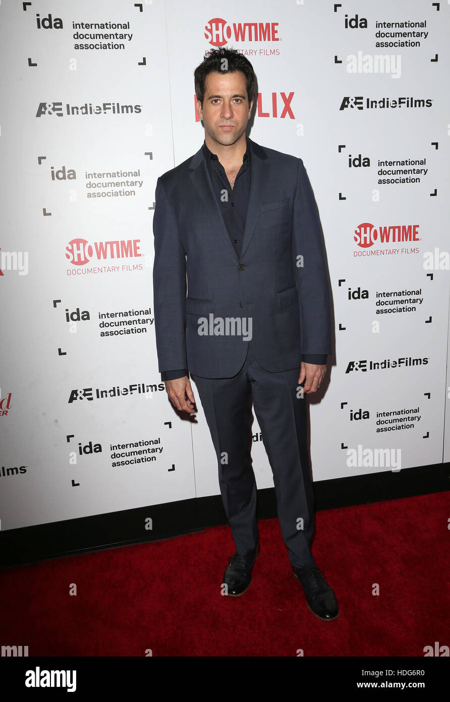 Hollywood, CA. 09th Dec, 2016. Troy Garity, At 32nd Annual IDA ...