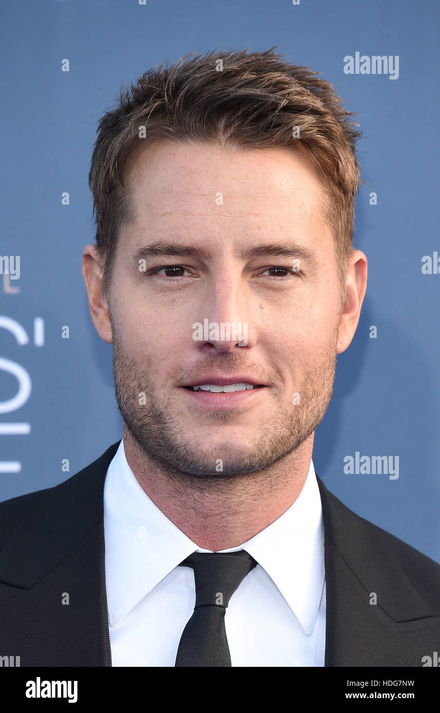 Santa Monica, California, USA. 11th Dec, 2016. Justin Hartley arrives ...