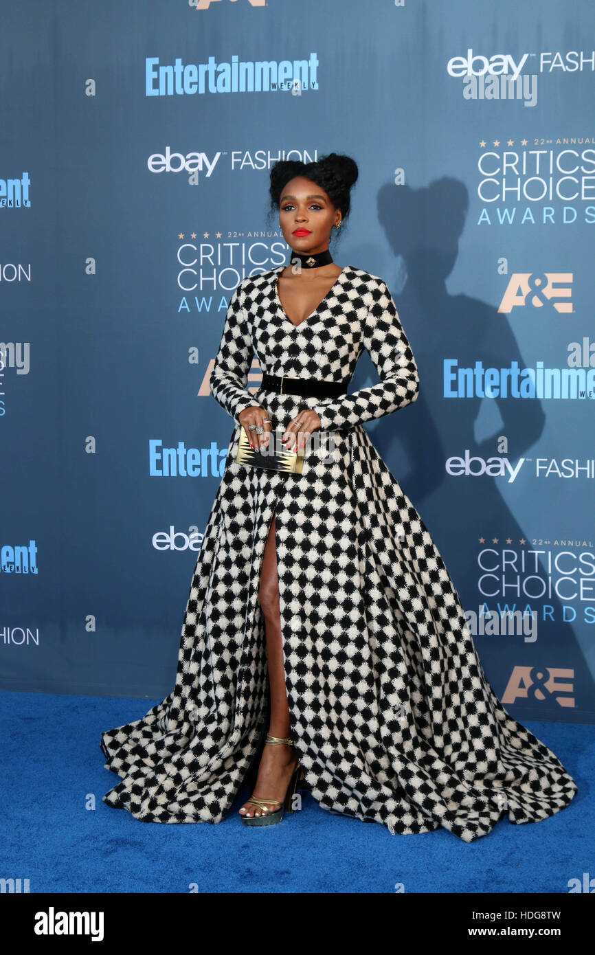 Santa Monica, California. 11th Dec, 2016. Janelle Monae at The 22nd ...