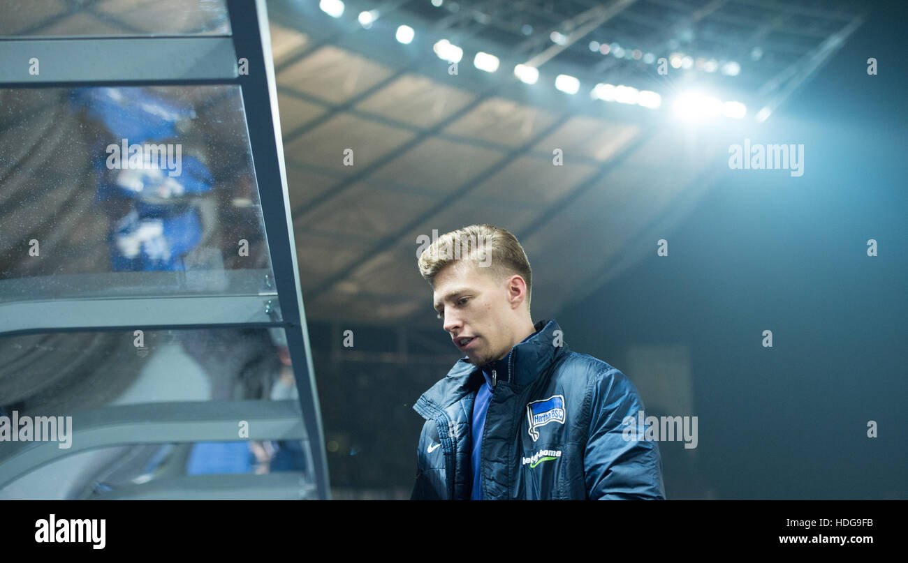 Berlin's Mitchell Weiser, photographed before the German Bundesliga ...