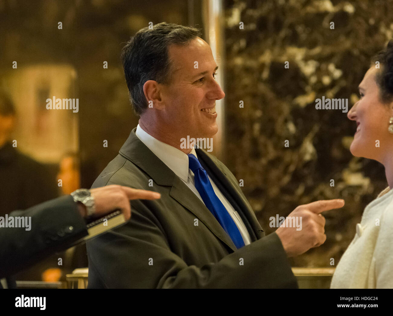 New York, USA. 12th Dec, 2016. Former United States Senator Rick ...