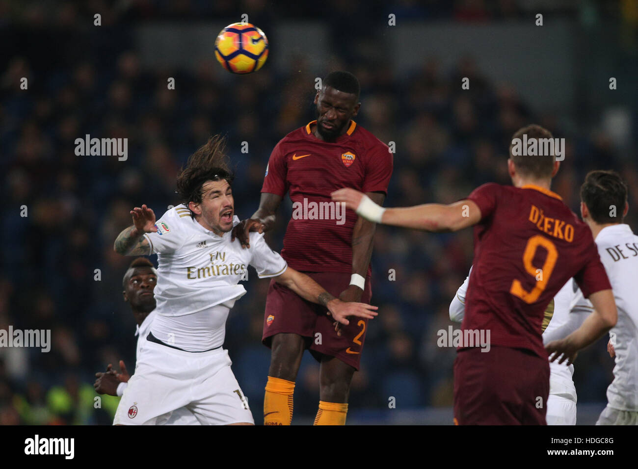Stadio Olimpico, Rome, Italy. 12th Dec, 2016. Serie A Football. As Roma ...