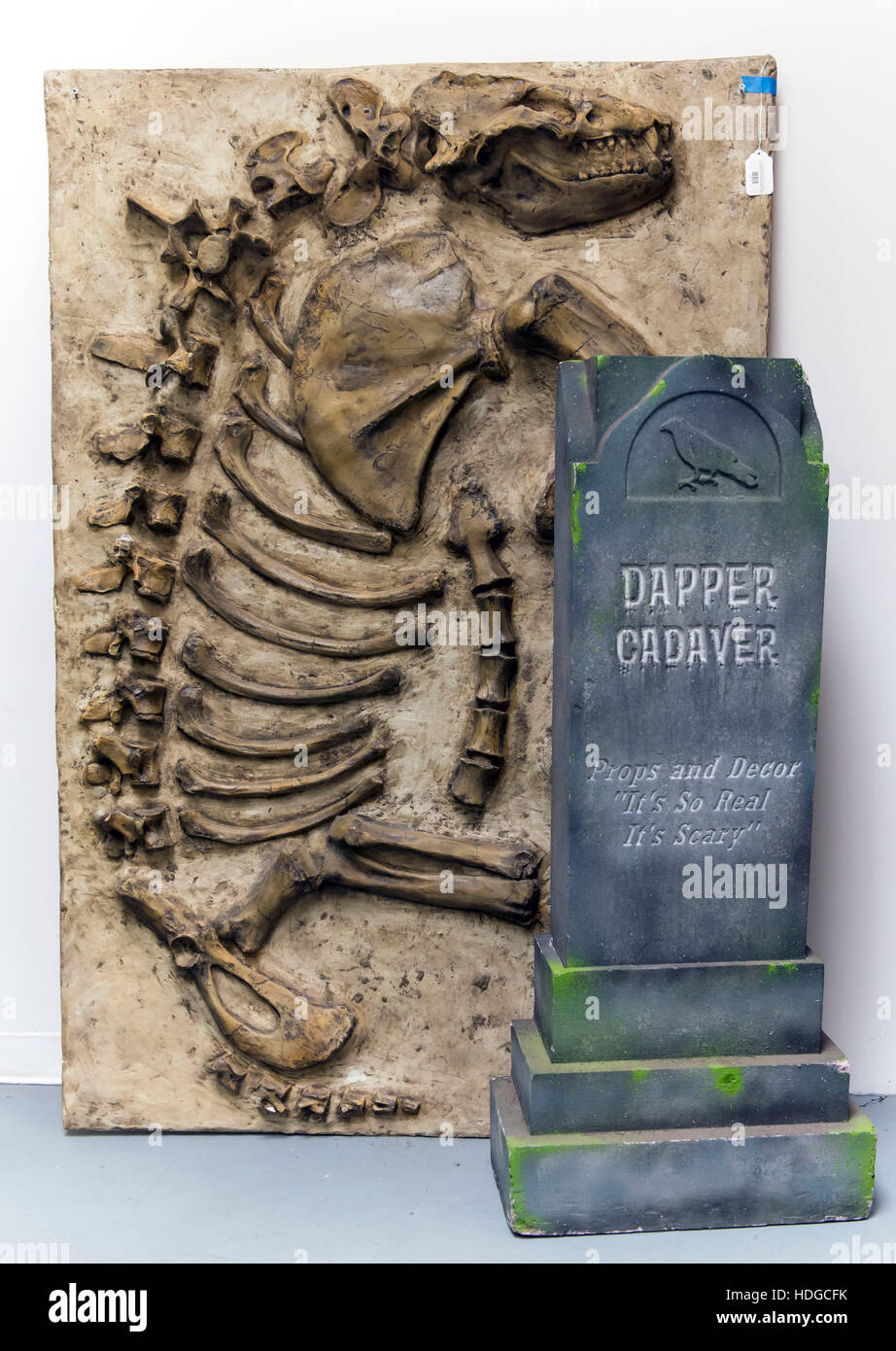 Los Angeles, California, USA. 12th Dec, 2016. Dapper Cadaver, a prop ...