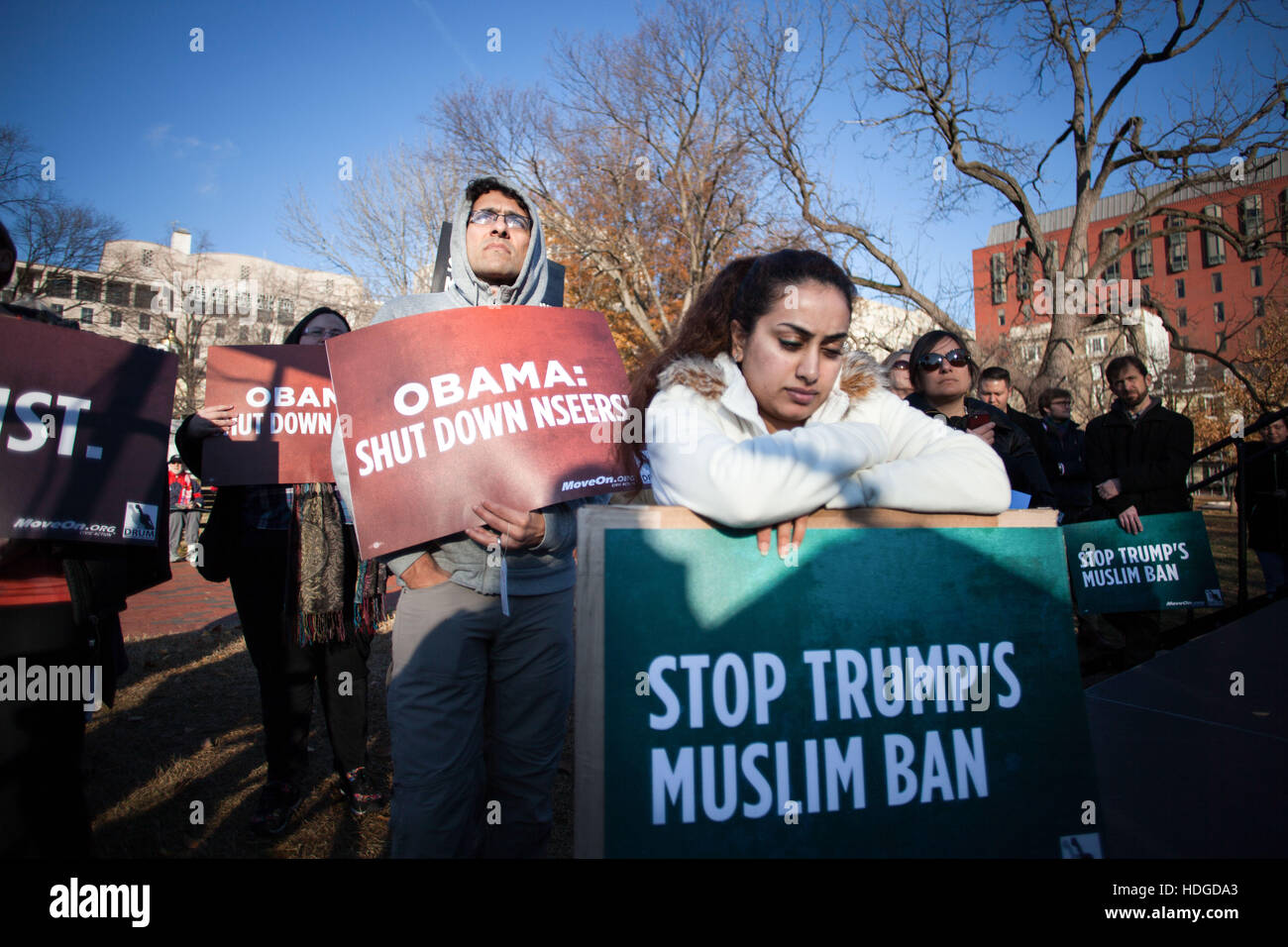 Washington DC, USA. 12th Dec, 2016. Thousands of American Muslims and ...