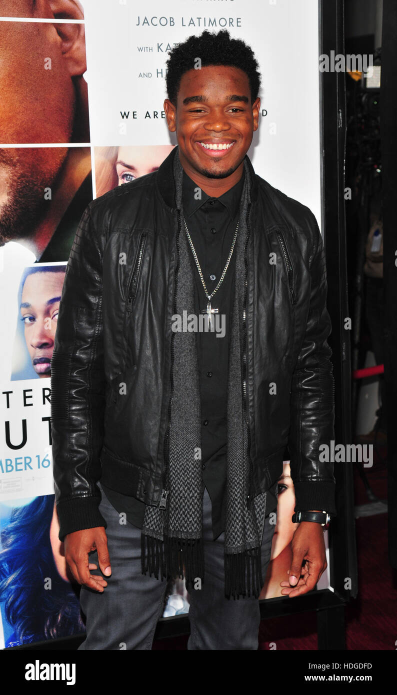 New York, USA. 12th Dec, 2016. Dexter Darden attends the 'Collateral ...