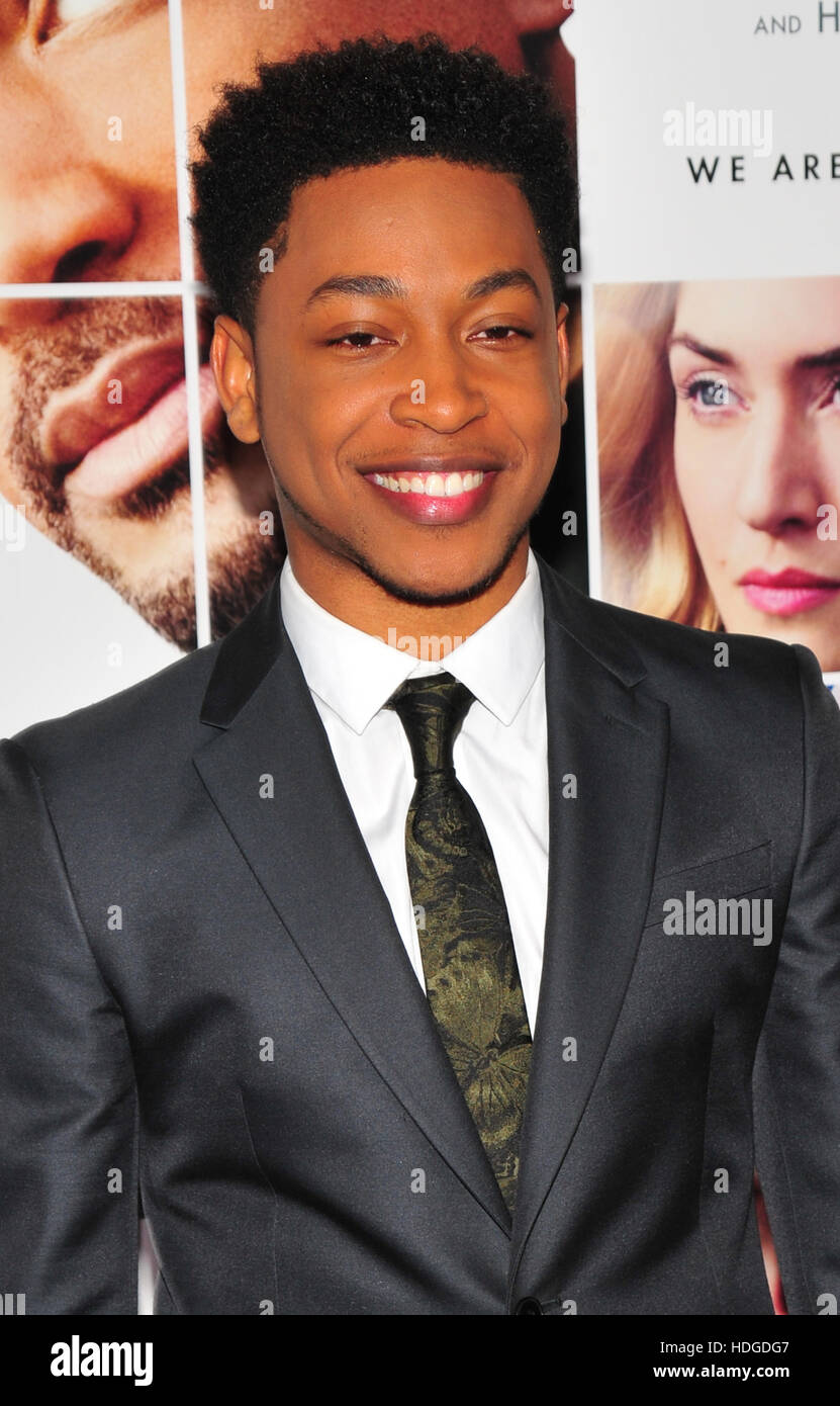 New York, USA. 12th Dec, 2016. Jacob Latimore attends the 'Collateral ...