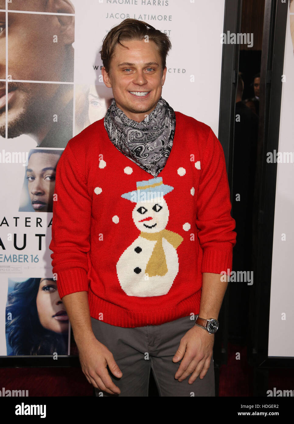 New York, USA. 12th Dec, 2016. Actor BILLY MAGNUSSEN attends the New ...