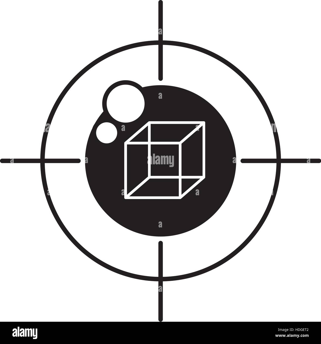 vr eye tracking innovation technologies outline vector illustration eps ...