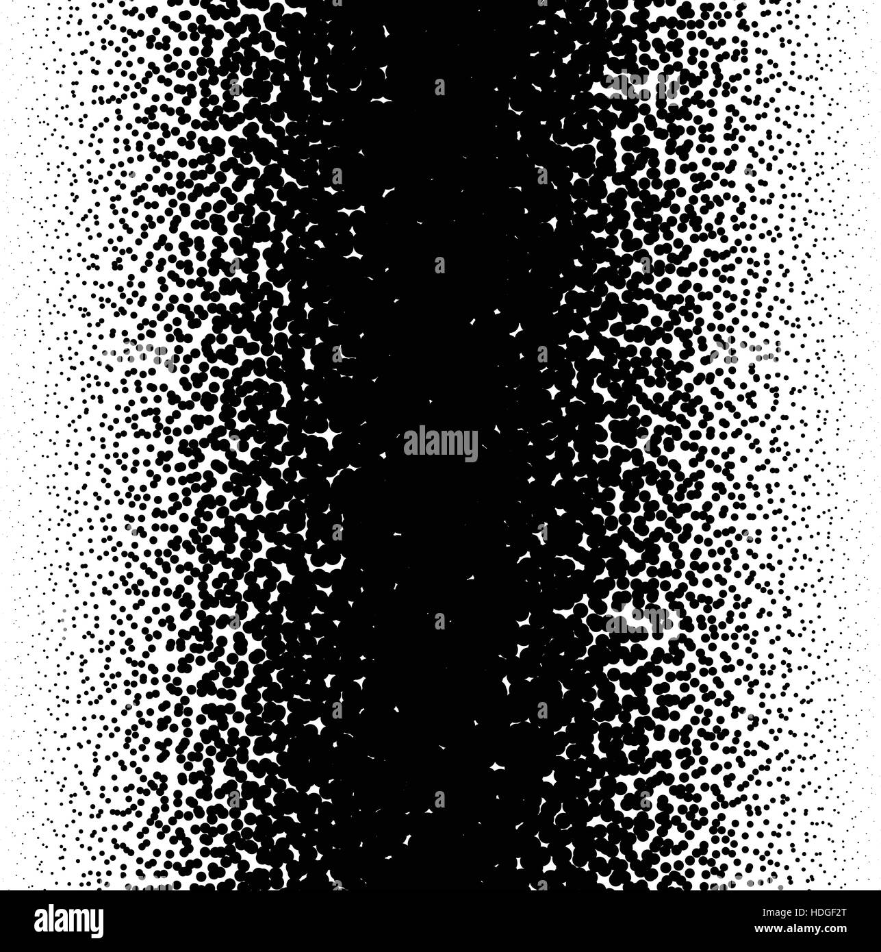 Random circles pattern. Halftone pattern, halftone gradient with random dots. Abstract ...