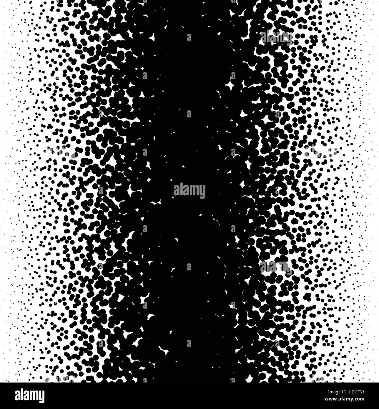 Random circles pattern. Halftone pattern, halftone gradient with random dots. Abstract ...