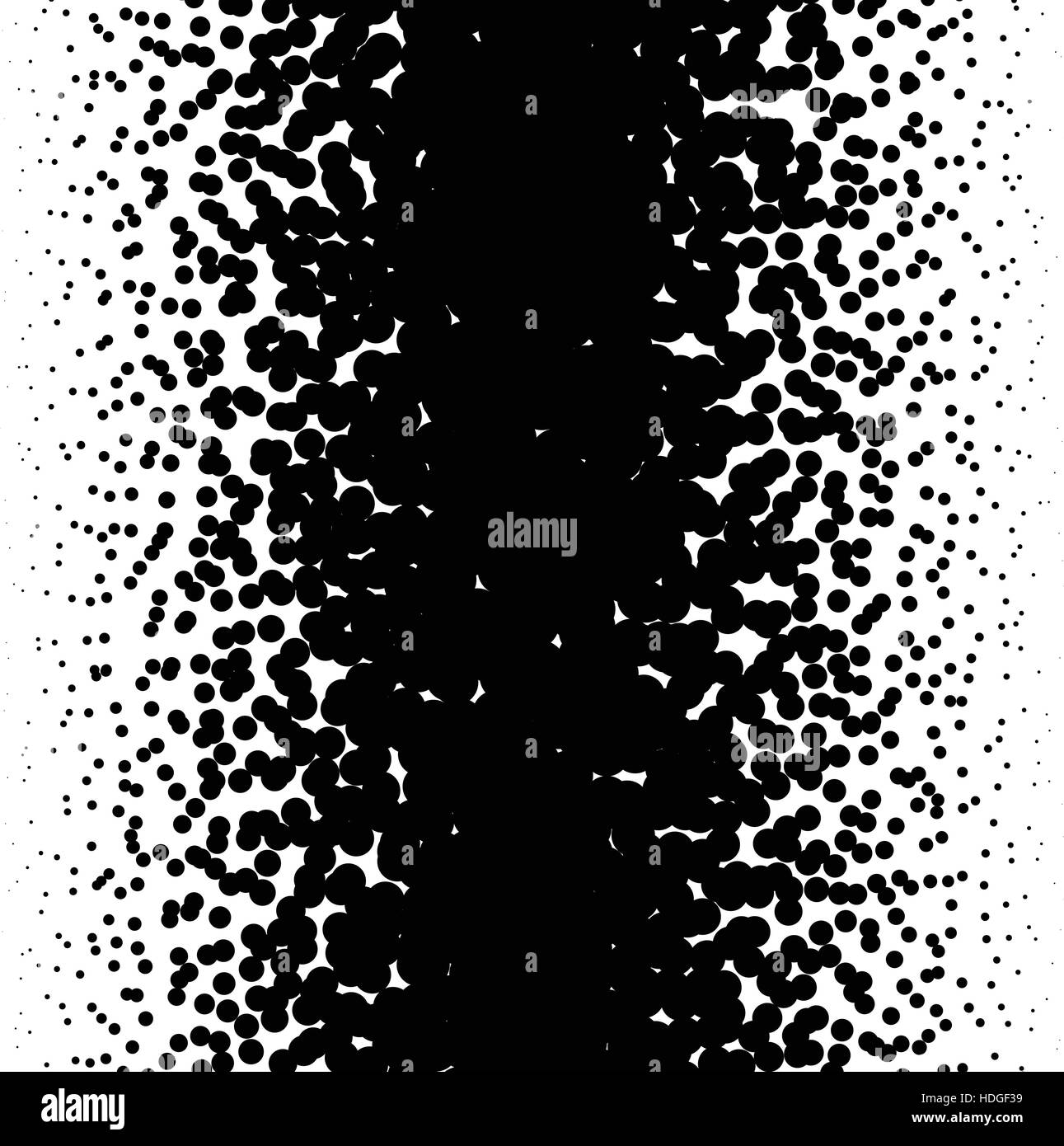 Random Circles Pattern Halftone Pattern Halftone Gradient With Random Dots Abstract